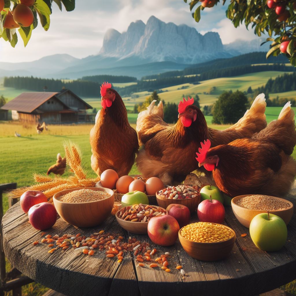 Cosa mangiano le galline – Il leone e la gallina